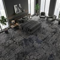 China Abstract Distressed Pattern Nylon Carpet Tiles Flooring Stain Resistant for sale