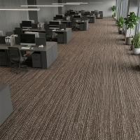 China Dark Brown Rug Tiles 100cmx100cm Outdoor Carpet Tiles Antibacterial for sale