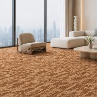 China 50x50cm Carpet Tiles Warehouse Beige Block Abstract Anti Stain Washable Carpet Tiles for sale