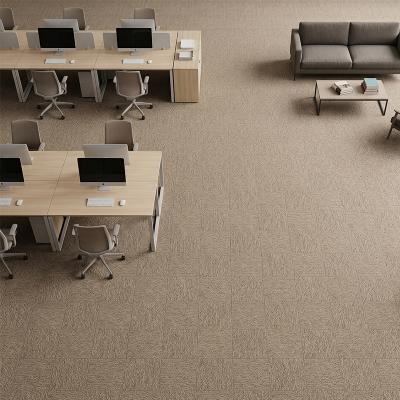 China 100% Polypropylene Carpet Tiles 60x60 Anti Static Commercial Carpet Tiles for sale