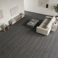 China 25x100 PP Carpet Tile B1 Flame Retardant Industrial Carpet Squares for sale