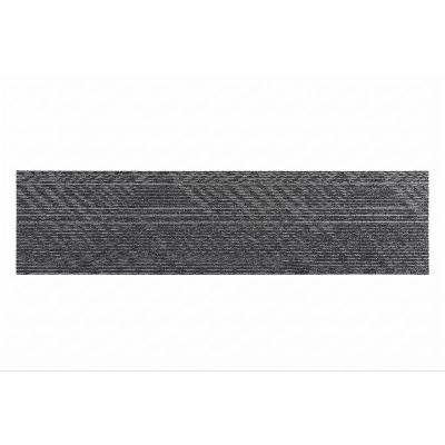 China 25x100 PP Carpet Tile B1 Flame Retardant Industrial Carpet Squares for sale