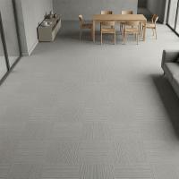 China 50x50 Office Carpet Squares Nylon PP Anti Fouling Industrial Carpet Tiles for sale
