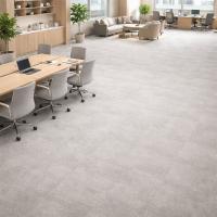 China 1/12 Gauge Commercial Carpet Tile Light Grey 60x60 Industrial Carpet Squares for sale