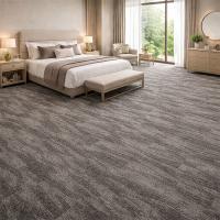 China Mid Grey 50x50 Commercial Carpet Squares Flame Retardant B1 Customizable for sale