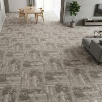 China Heathered Light Taupe Home Carpet Tile Nylon Soft Carpet Tiles For Bedroom for sale
