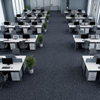 China Textured Sound Absorbing Carpet Tiles Anti Static Commercial Office Carpet Tiles for sale