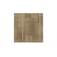 China Commercial Peel And Stick Carpet Tiles Striped Stick Down Carpet Tiles Wear Resistant for sale