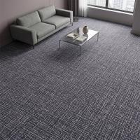China Distressed Peel And Stick Carpet Tiles ASTME648 Self Adhesive Carpet Squares for sale