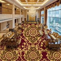 China Damask Select Elements Carpet Tile Nylon PP Floral Pattern Carpet Tiles for sale
