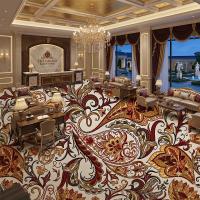 China Ornate Paisley High Traffic Carpet Tile Wear Resistant Karpet Tile 50x50 for sale