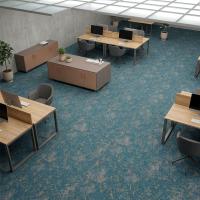 China Botanical Textured High Traffic Carpet Tiles 1m - 4m Width Polypropylene Carpet Tiles for sale
