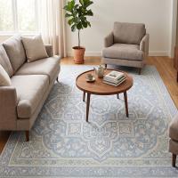 China Persian Style Luxury Hotel Carpeting Medallion Grade Large Luxury Rugs for sale