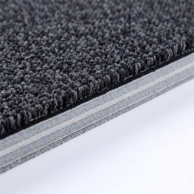 China Charcoal Grey Sound Absorbing Carpet Tiles Fireproof Sound Dampening Rug for sale