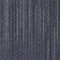 China Multi Stripe PP Carpet Tile 100x100 Industrial Carpet Squares Fireproof for sale