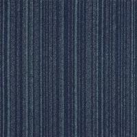 China Deep Blue PP Carpet Tile Wear Resistant Carpet Squares For Office for sale