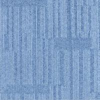 China Light Blue PP Carpet Tile Polypropylene 50x50cm Carpet Tiles for sale