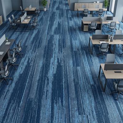 China B1 Fire Rated 100% Nylon Loop Pile Carpet Tile with Antibacterial & Anti-Fouling for Commercial Use for sale