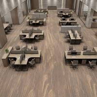 China Taupe & Gold Abstract Vertical Brushstroke Pattern  Stain Resistant Antibacterial Modular Carpet Tile with Class B1 Flame Retardant for Office Hallways for sale