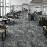 China Grey, Navy & Beige Abstract Speckled Pattern 6mm Thickness Nylon Carpet Tiles B1 Fire Rated Heavy Commercial for sale