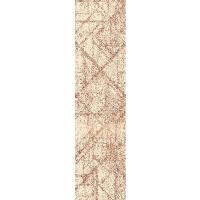 China Cream & Terracotta Distressed Textured Pattern 1 12 Gauge Nylon Carpet Squares Wear Resistant Hotel Lobby for sale