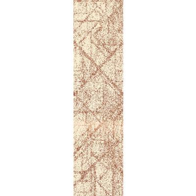 China Cream & Terracotta Distressed Textured Pattern 1 12 Gauge Nylon Carpet Squares Wear Resistant Hotel Lobby for sale