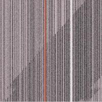 China Printed Custom Carpet Tile 1/12 Gauge 100% Nylon 66 PVC Backing for sale