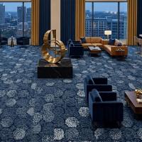 China Luxury Hotel Carpet Tile High Traffic Resistant 100% Nylon for sale