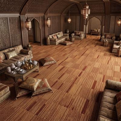 China Modular Nylon Carpet Tile with Great Design and simplified maintenance for sale