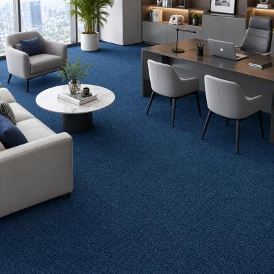 China Stain Resistant 50x50cm Anti-Bacterial Nylon Carpet Tile for Commercial Modular Flooring for sale