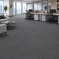 China Stain Resistant 50x50cm Anti-Bacterial Nylon Carpet Tile for Commercial Modular Flooring for sale