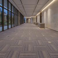 China Low Static Nylon Carpet Tiles 60x60cm Commercial Modular Flooring for sale