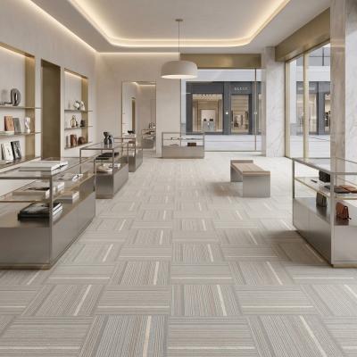 China 100% Nylon Multi-Level Loop Commercial Carpet Tiles Modular Flooring for sale