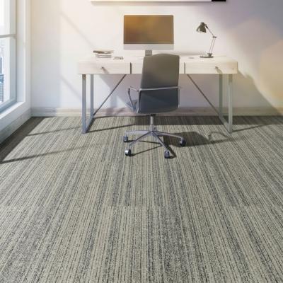 China Nylon Carpet Tiles Southeast Asia 33.3x100cm Commercial Office Hotel Modular for sale