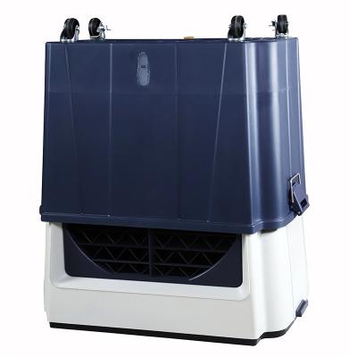 China 3 Gear Speed Mobile Evaporative Air Conditioner Humidifier For 55m2 Area for sale