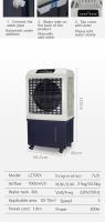 China Industrial Outdoor Evaporative Air Conditioner Balanced running Air Purifying for sale
