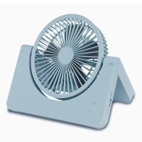 China Big Airflow USB Rechargeable Mini Fan , Multi Speed Mini Rechargeable Table Fan for sale