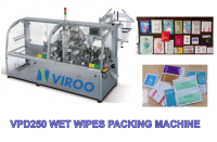 China Single Sachet Wet Wipes Machine High Speed PLC Programming Control System,wet tissue napkins packaging machine for sale