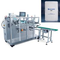 China Horizontal Type Premade Bag Packing Machine 380V 3.5kW for Mask Wet Wipe Filling Sealing for sale