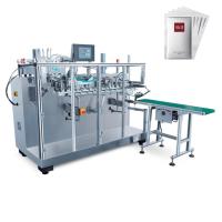 China Cosmetic Non Woven Facial Mask Making Machine 260mm Sheet Filling Packing 380V 3.5Kw for sale