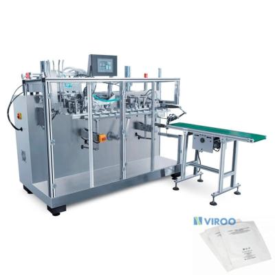 China VPD200 Horizontal Bag Packing Machine with PLC Control - 40-60 Bags/Min Speed for 80-200mm Size Packaging for sale