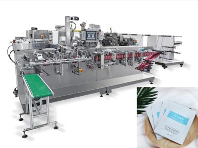 China Ultrasonic Non Woven Mask Machine 400 Model 380V 18kW Facial Sheet Folding for sale
