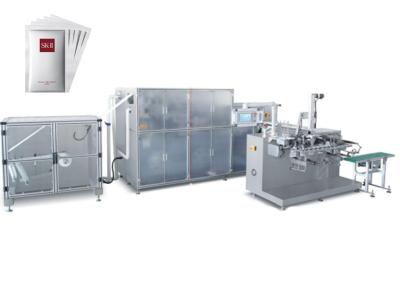 China VPD400 Automatic Facial Mask Packing Machine - 40-60 Bags/Min, 3-30ml Liquid Capacity, 380V Industrial Grade for sale