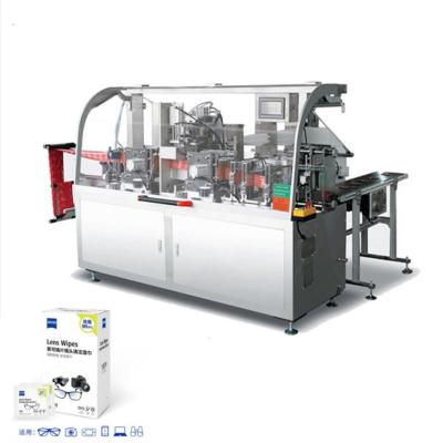 China High Speed Wet Wipes Packaging Machine , antifog wipes making machine for sale