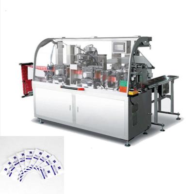 China Glasses Lens Cleaning Wipes Packing Filling Machine Automatic Horizontal for sale
