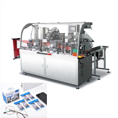 China PLC Control Wet Wipes Packaging Machine Low Energy Consumption,customized wet tissue making machine for sale