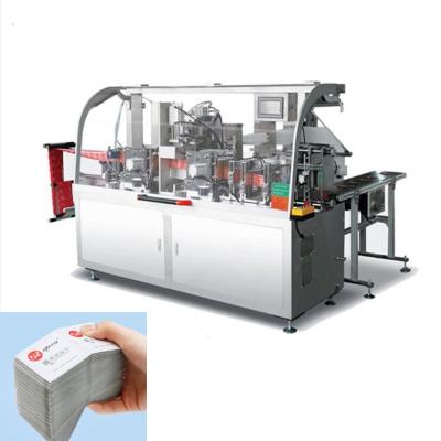 China VPD250 Four Side Sealing Wet Wipes Packing Machine 4.8KW 220V for Alcohol Prep Pads for sale