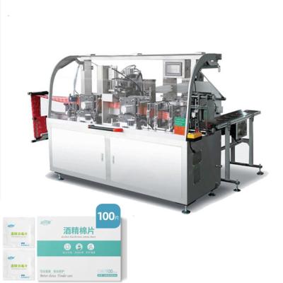 China High capacity automatic wet tissue making machine usage for Alcohol wet wipes for sale
