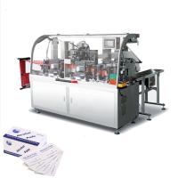 China OPP Film 4 Side Sealing Packing Machine 60-120 Bags Per Minute for Alcohol Wipes for sale