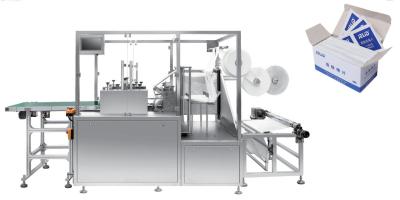 China VPD800 Fully Automatic Alcohol Swabs Packaging Machine 380V 5.5Kw with 800-1500pcs/min Production Speed for sale